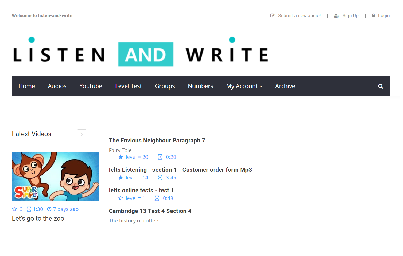 10 Nguồn Nghe Chép Chính Tả Tiếng Anh Có TRANSCRIPT Đủ Mọi Level